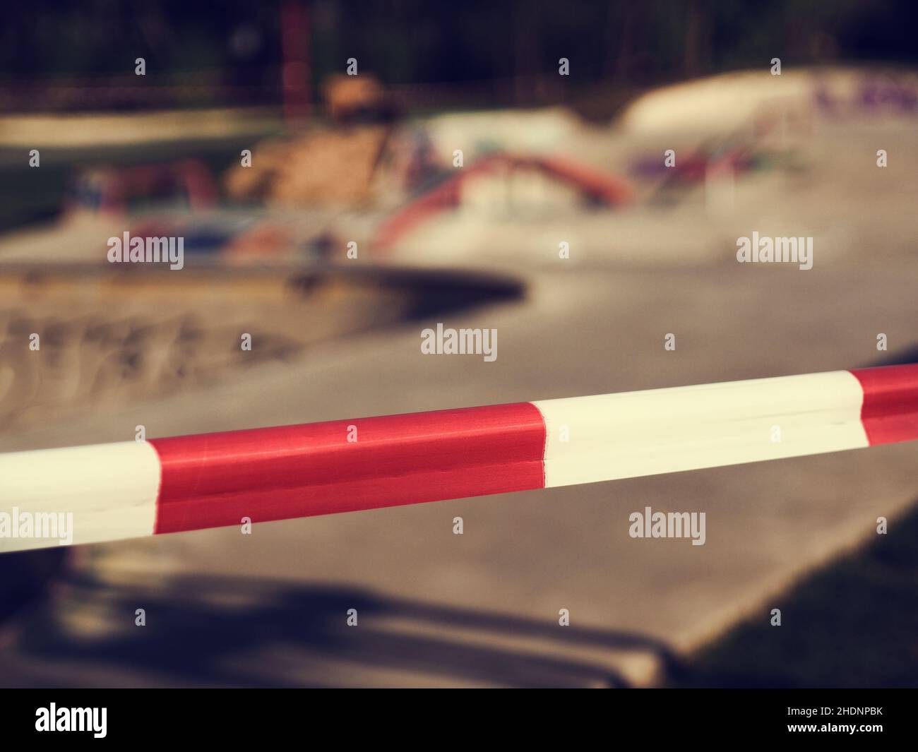 lock, warning tape, locks, warning, warning tapes Stock Photo - Alamy