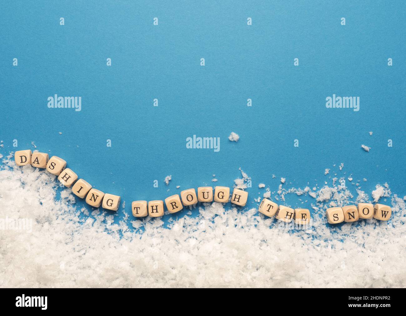 Dashing through the snow hi-res stock photography and images - Alamy