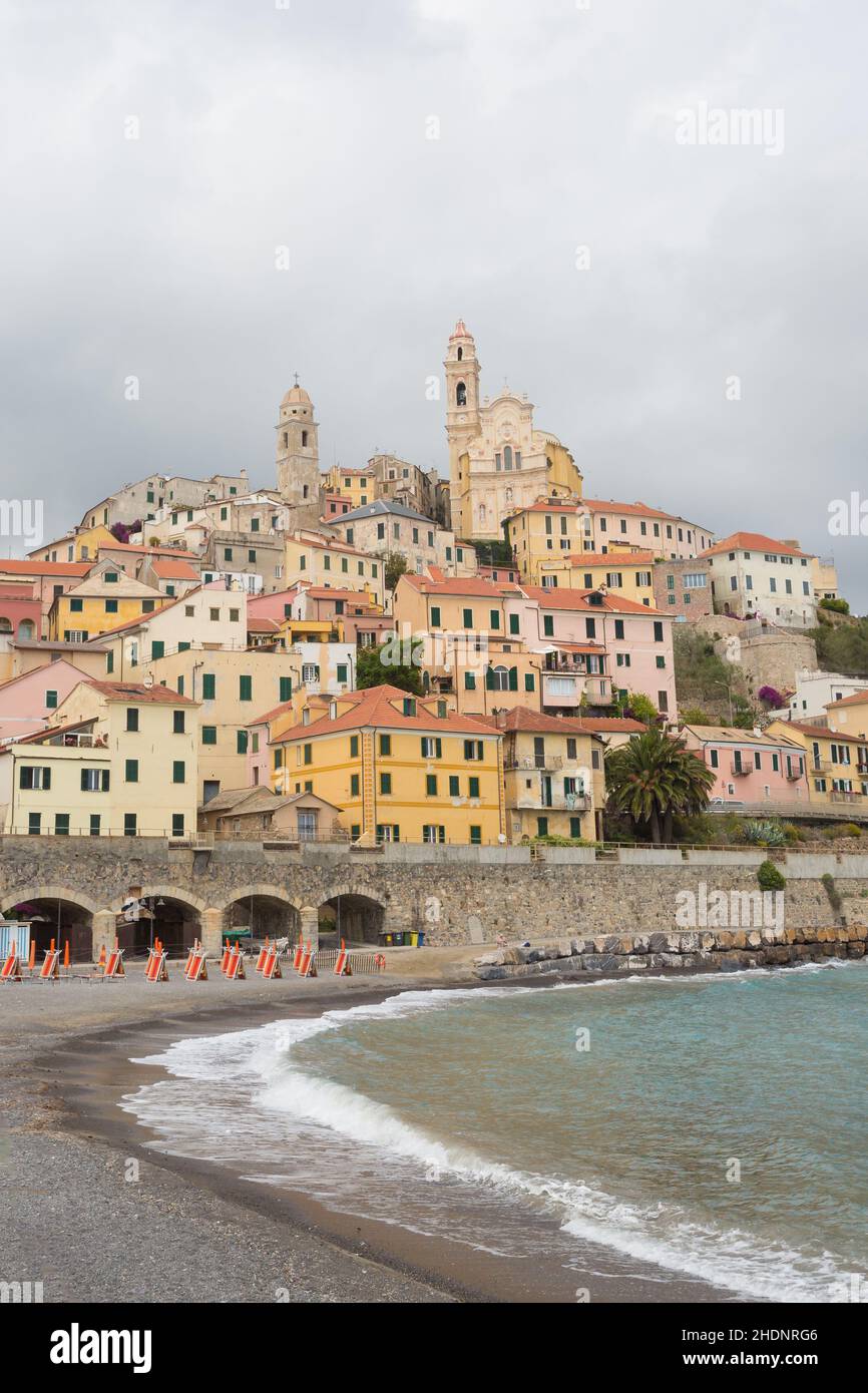 coastal town, cervo, coastal towns, cervos Stock Photo - Alamy