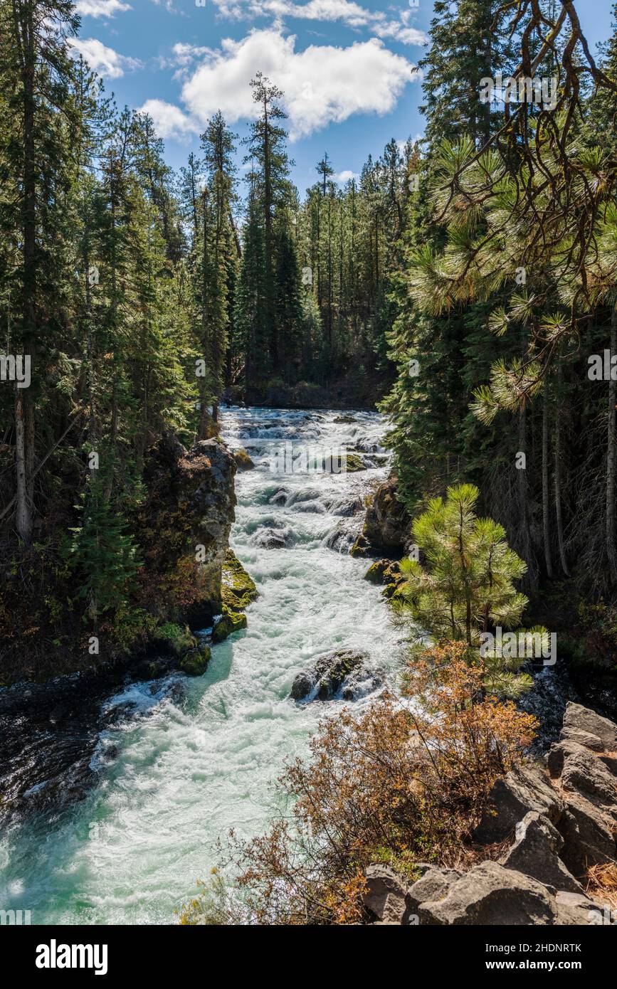 Oregon Water Waterfall Stream River Nature High Resolution Stock Photography and Images - Alamy