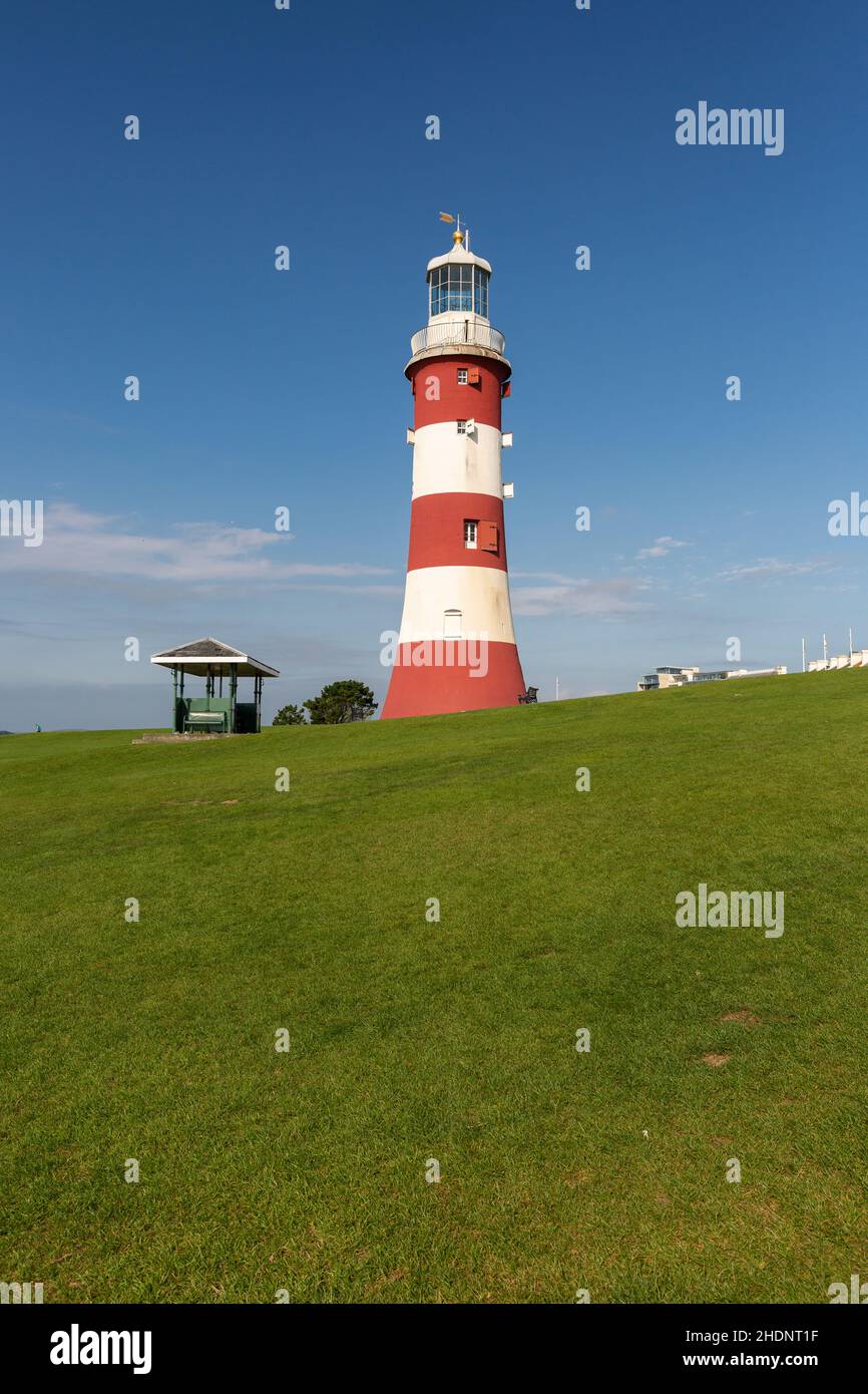 lighthouse, plymouth, lighthouses Stock Photo - Alamy