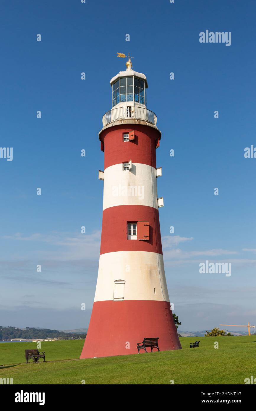lighthouse, plymouth, lighthouses Stock Photo - Alamy