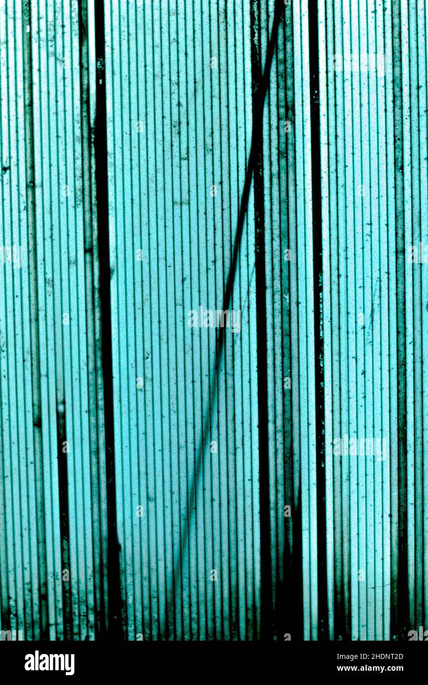 Vertical shot of the architectural details and the street art of ...