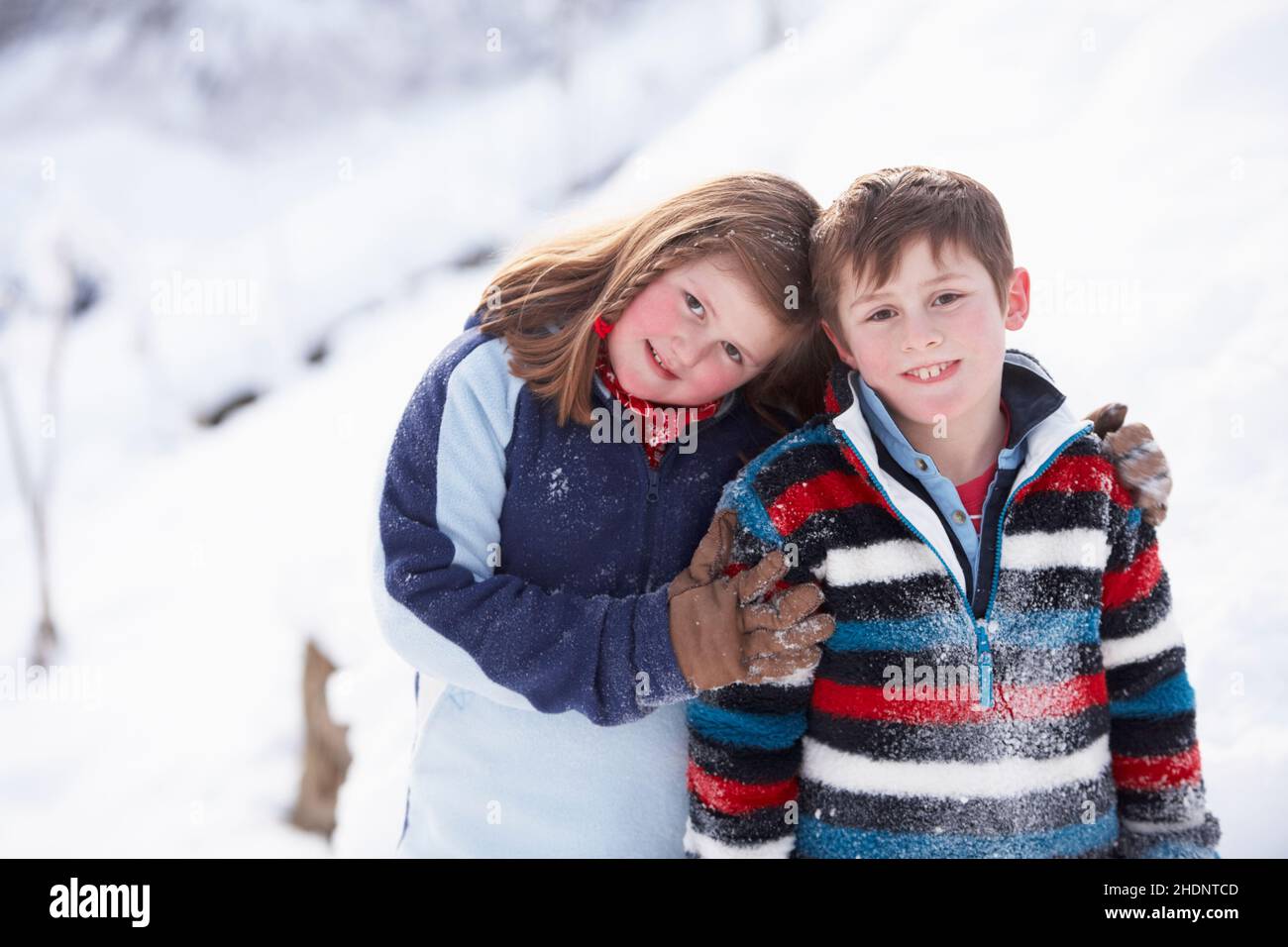 embracing, friendship, winterly, siblings, cuddling, hug, hugging ...