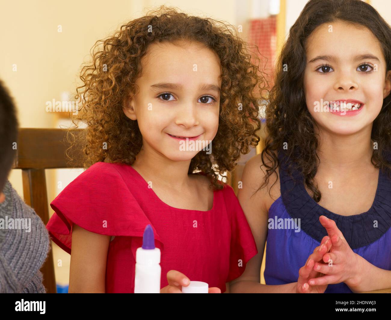 girl, friends, preschool, girls, friend, kindergarten, preschools Stock ...