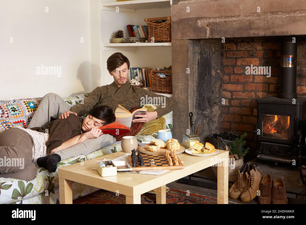 domestic life, comfortable, relationship, at home, domestic lifes ...