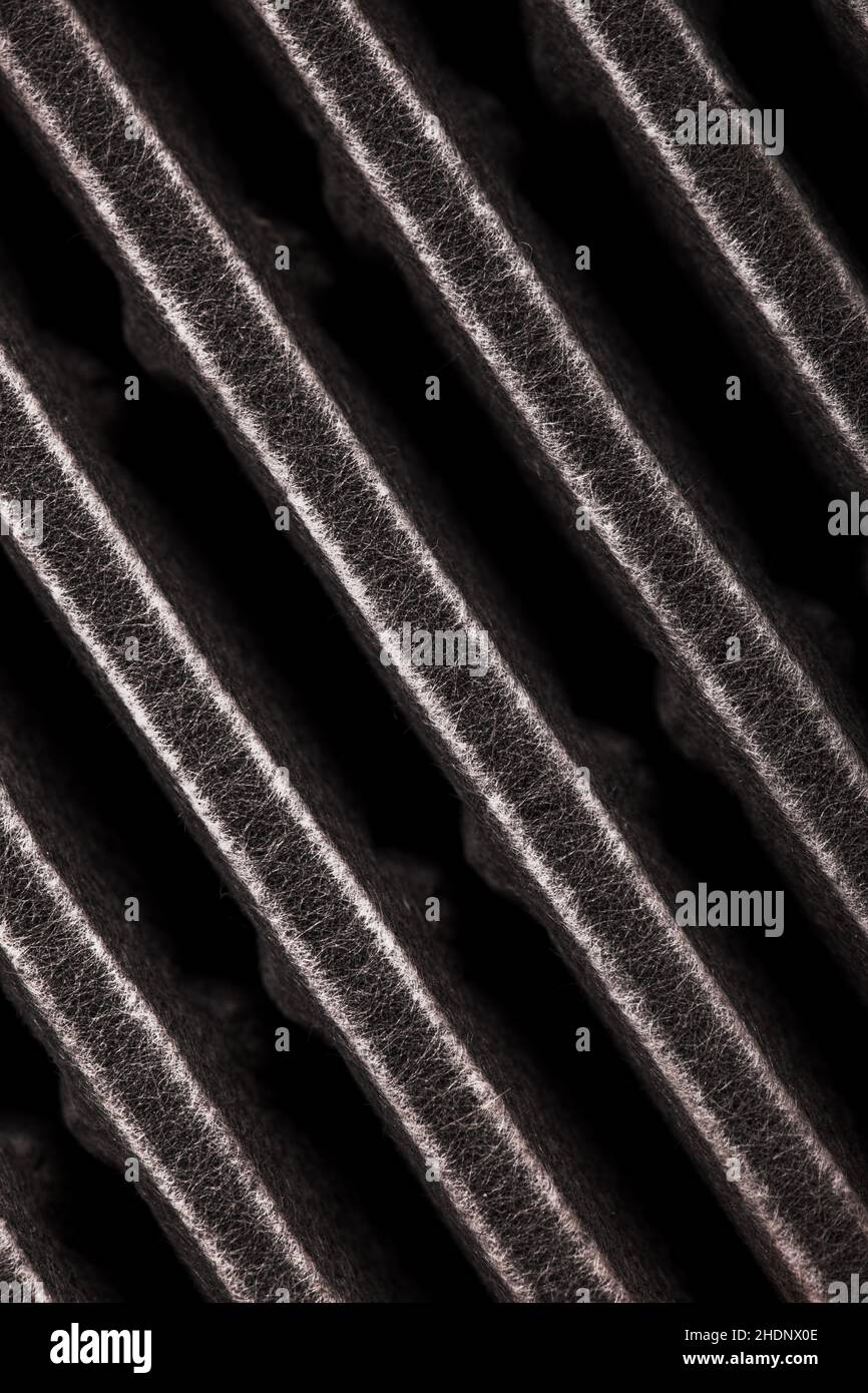 Air filter for vehicles abstract close up texture background. Car ...