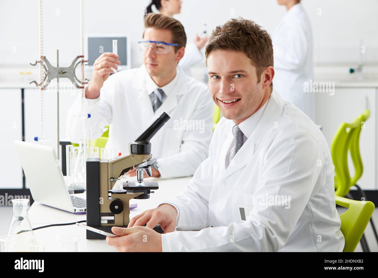 microscope, scientist, laboratory assistant, microscopes, scientists ...