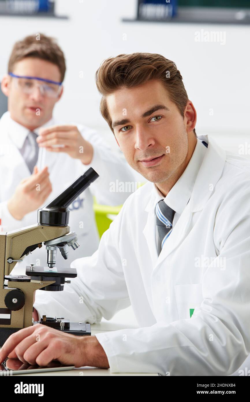 microscope, scientist, laboratory assistant, microscopes, scientists ...
