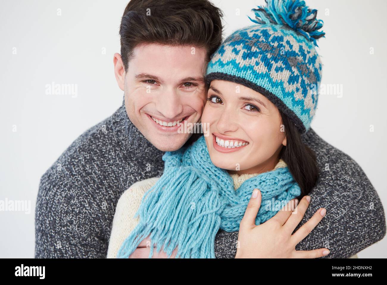 couple, embracing, winter, loving, pairs, cuddling, hug, hugging ...