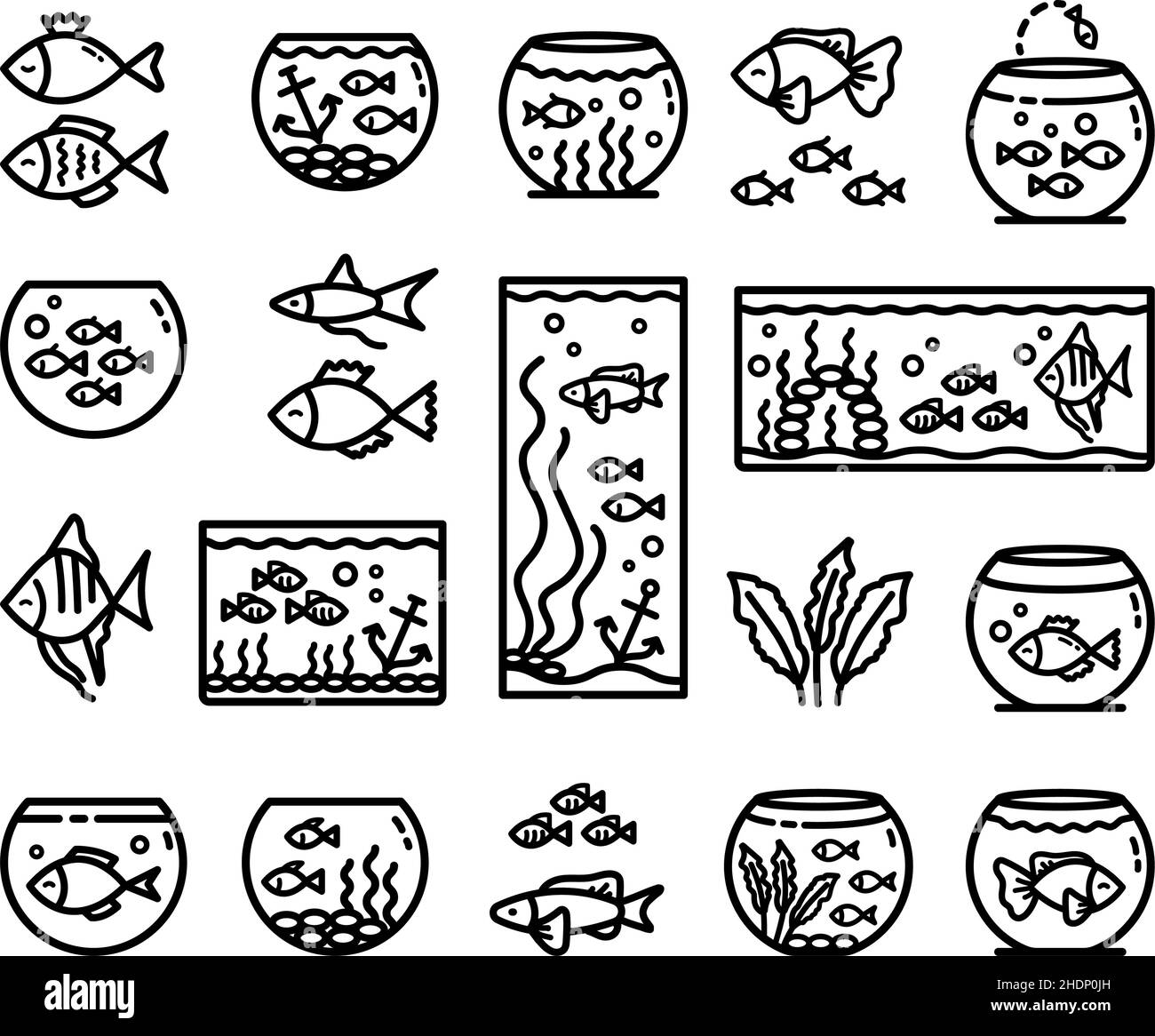 Water tanks glass Stock Vector Images - Alamy