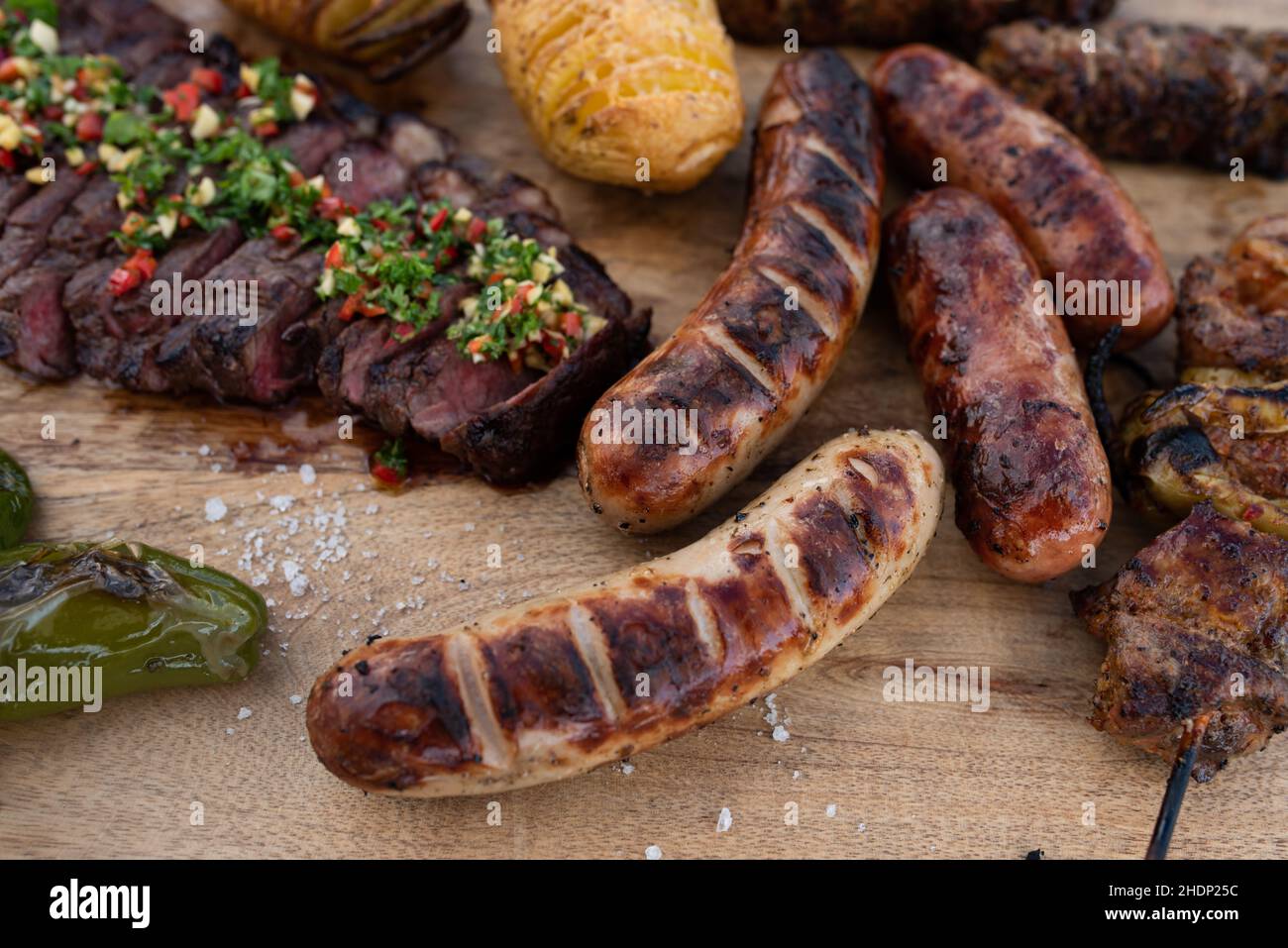 sausage, barbeque, barbecue, sausages, barbeques, bbq, barbecues Stock ...