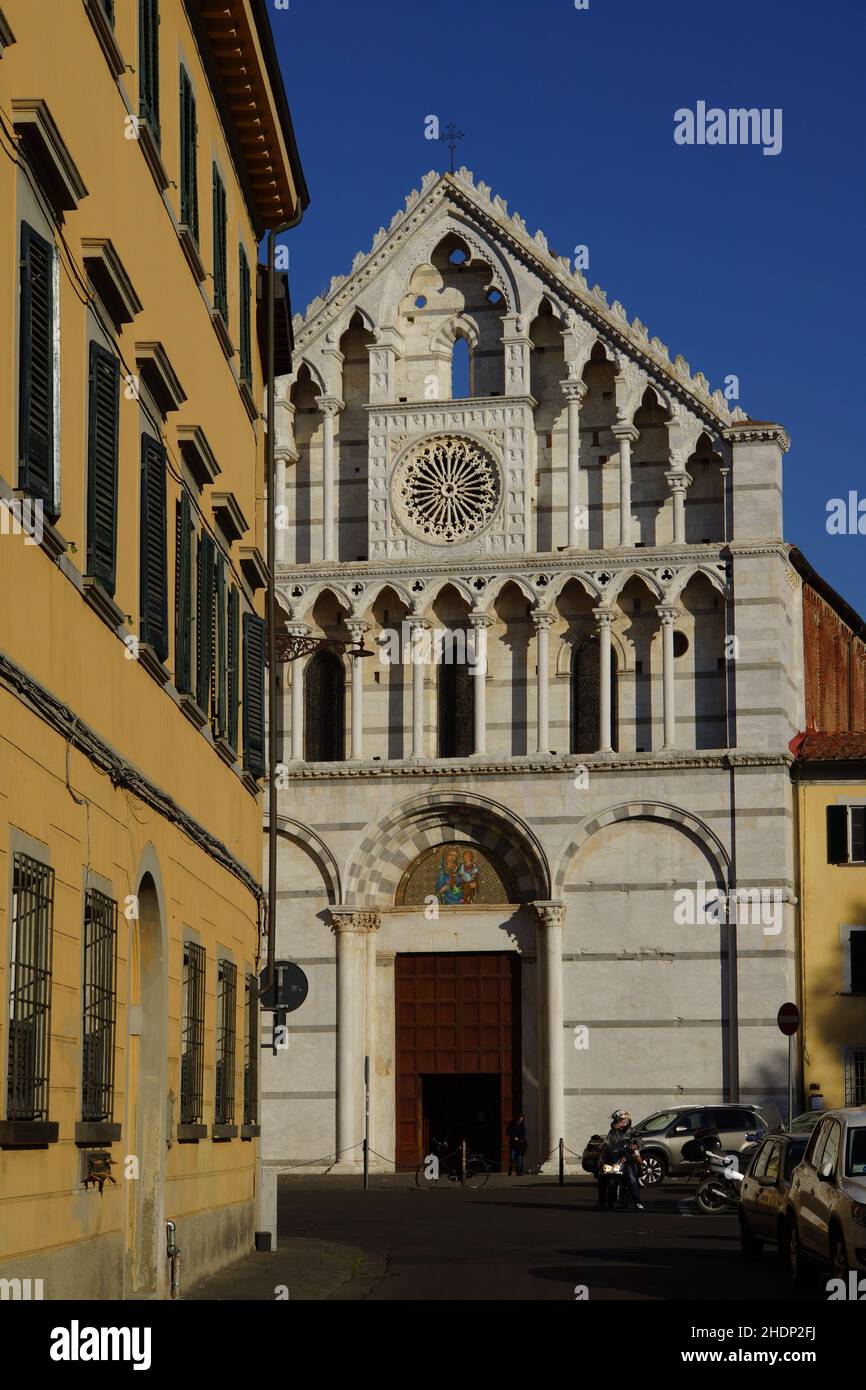 pisa, Basilica di Santa Caterina d'Alessandria, pisas Stock Photo - Alamy