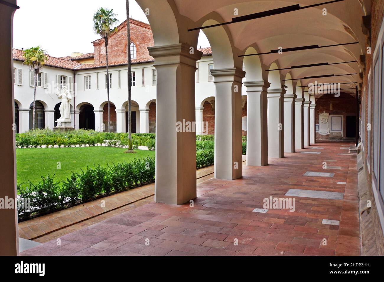 monastery, courtyard, san francesco, monasteries, courtyards Stock ...