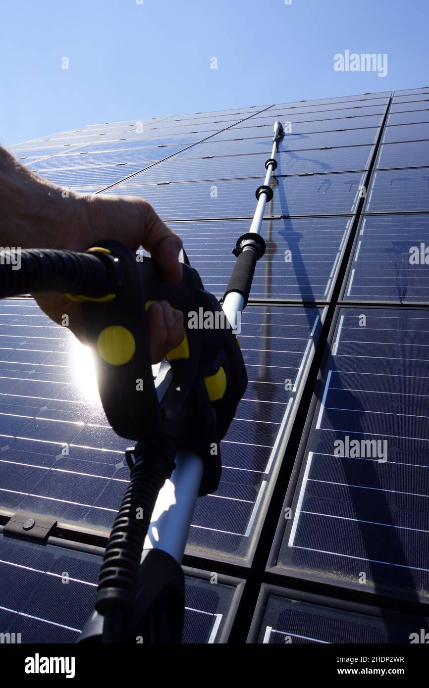 cleaning, solar cells, photovoltaics, clean up, purgation, purge ...