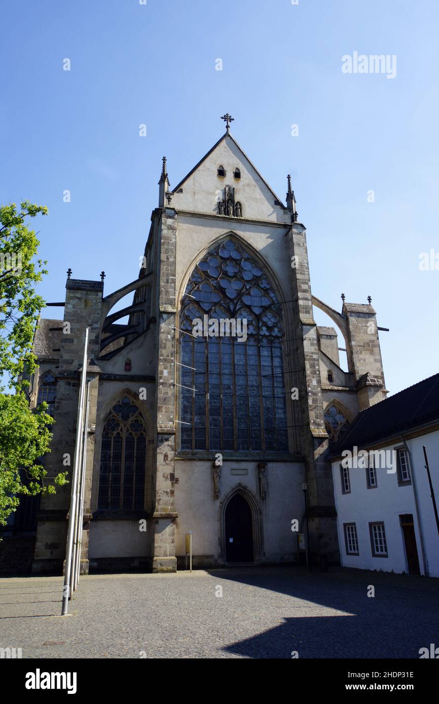 church window, altenberg cathedral, church windows Stock Photo - Alamy