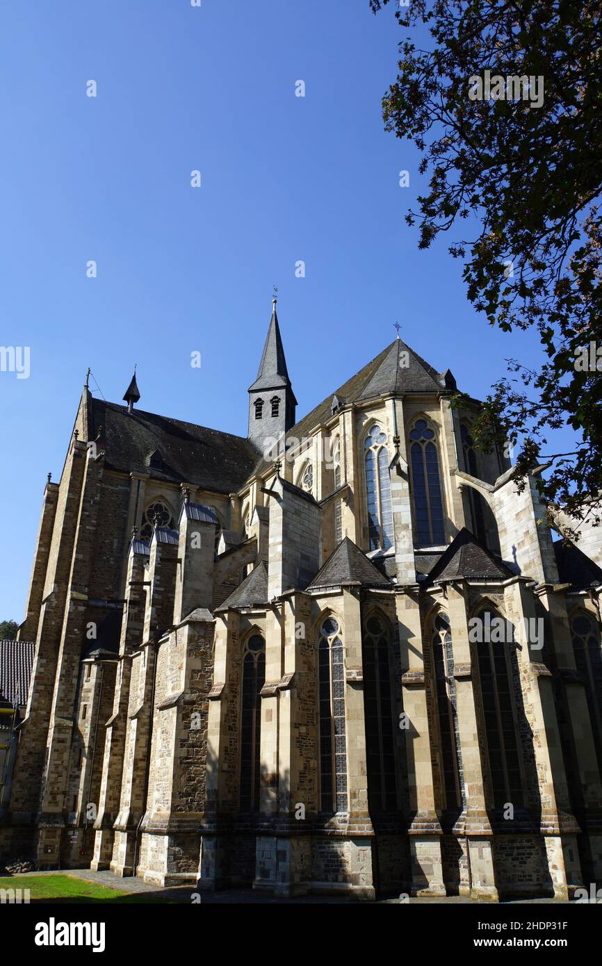 church, gothic style, altenberg cathedral, churchs, gothic styles Stock ...