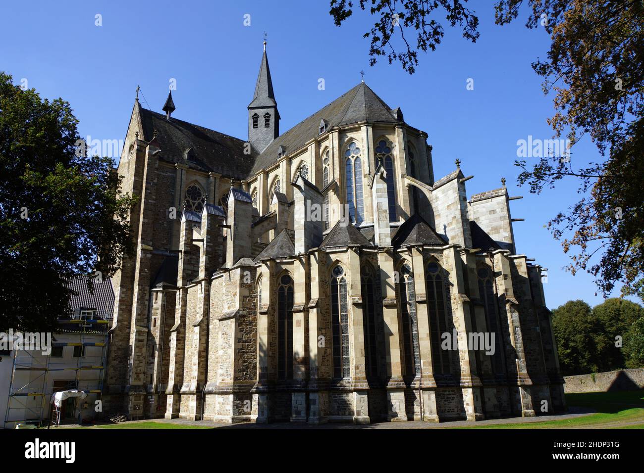 church, gothic style, altenberg cathedral, churchs, gothic styles Stock ...