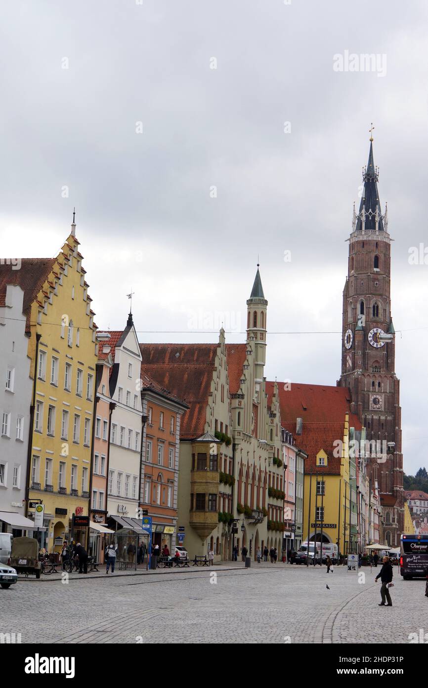 Old town landshut hi-res stock photography and images - Alamy