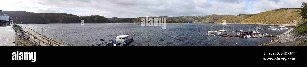 rursee, schwammenauel, rurstausee, rursees, schwammenauels Stock Photo ...
