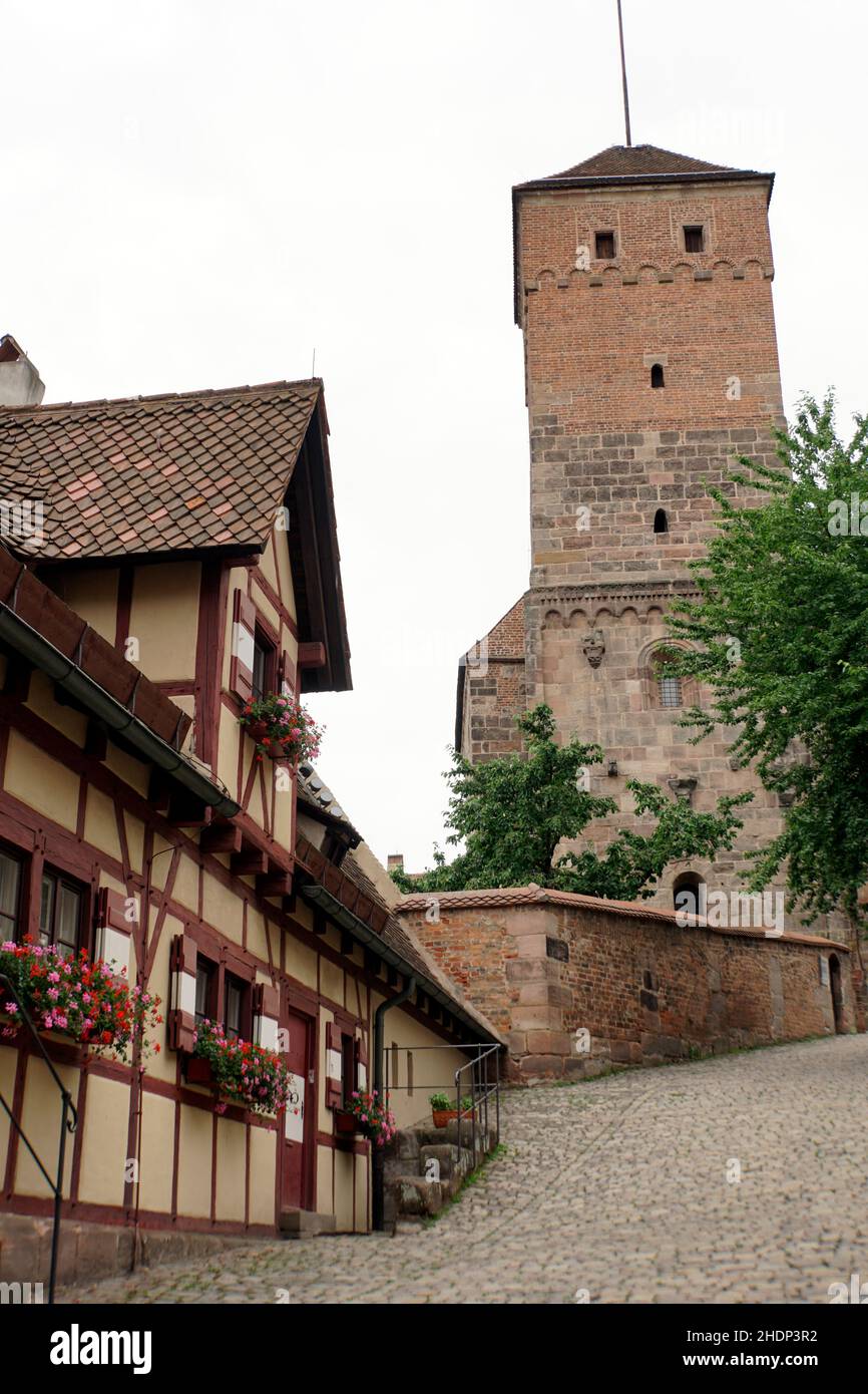 nuremberg, kaiserburg, nuremberger castle, nurembergs, kaiserburgs ...