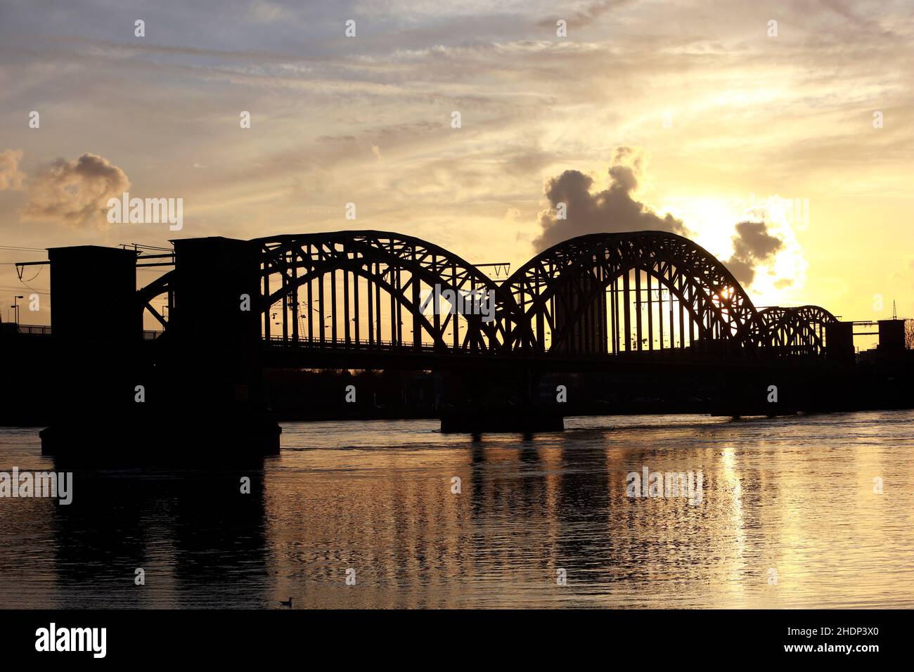 cologne, south bridge, colognes Stock Photo - Alamy