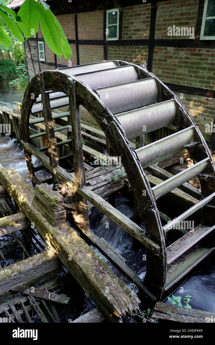 water wheel, water wheels Stock Photo - Alamy