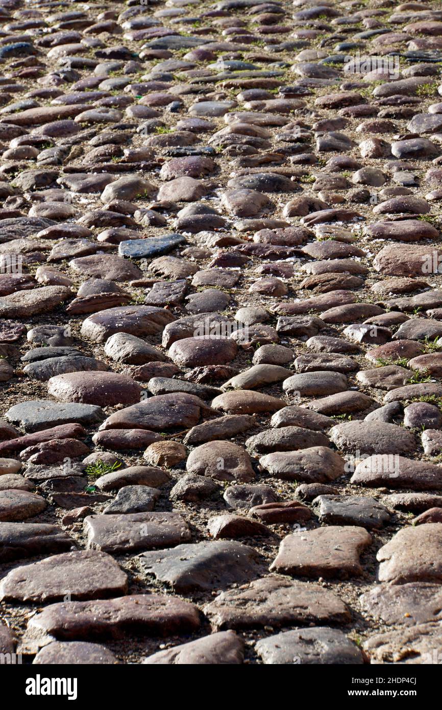 cobbled road, cobbled roads Stock Photo - Alamy