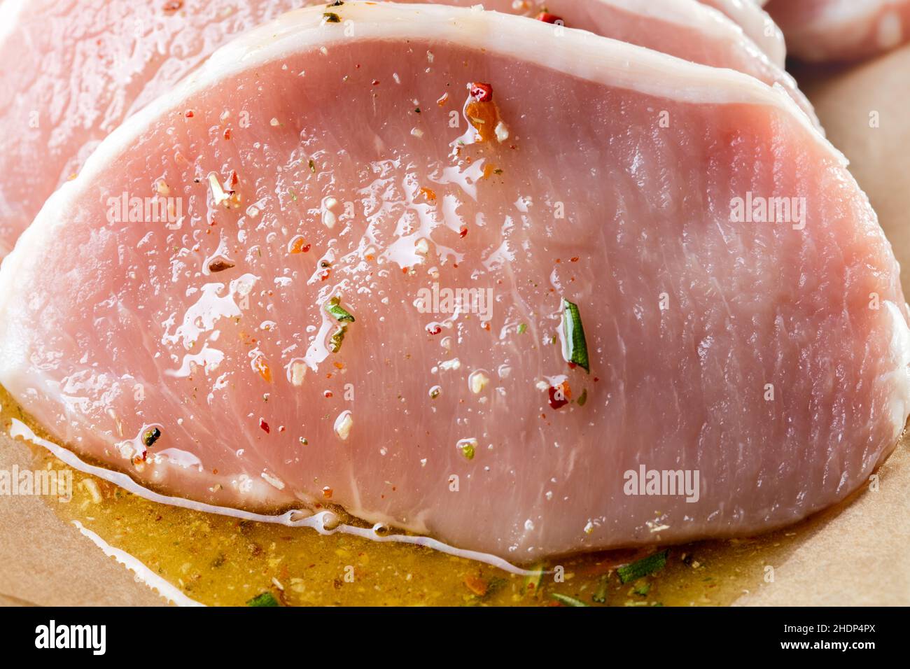 Close up raw porks hi-res stock photography and images - Alamy