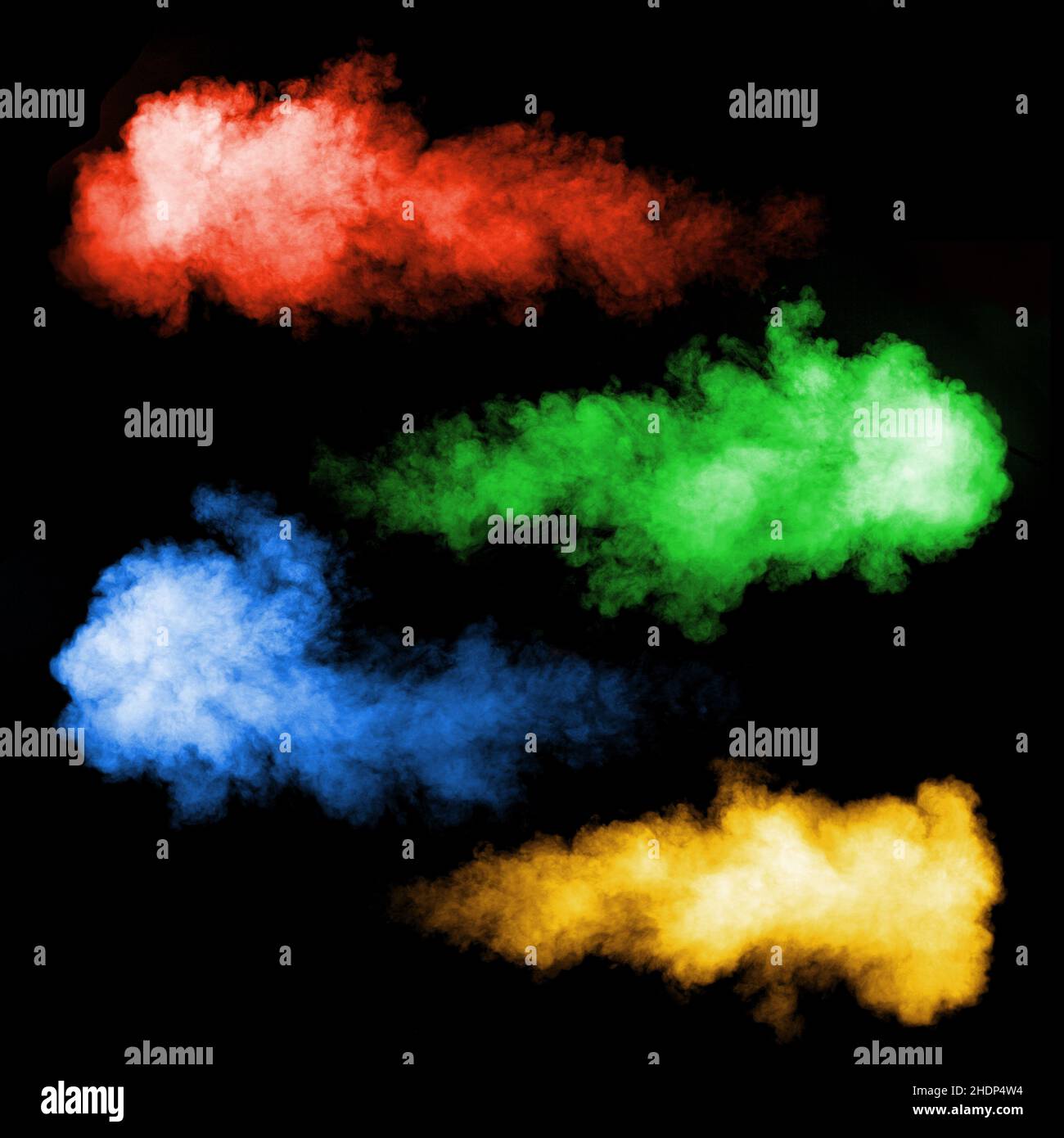 colors & shapes, powder, colour cloud, colors and shapes, powders Stock ...