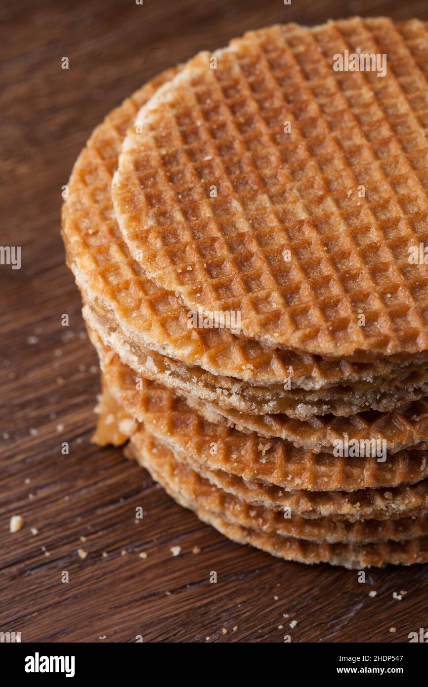 Stroopwafel cookies hi-res stock photography and images - Alamy