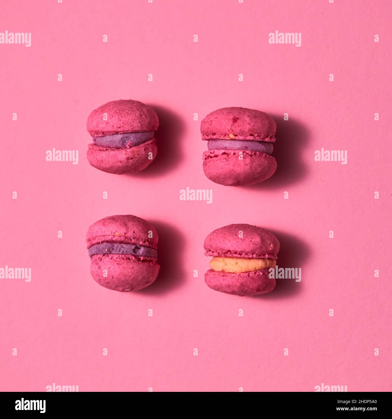 almond biscuits, macaron, pastry, macarons Stock Photo - Alamy