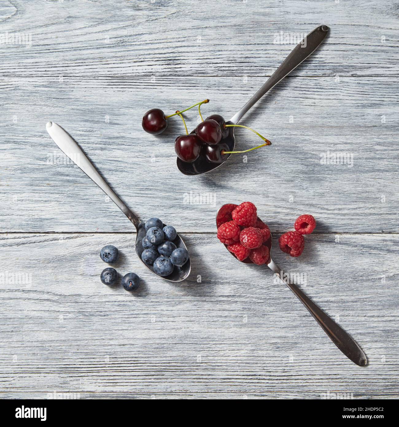 fruit, spoon, fruits, spoons Stock Photo - Alamy