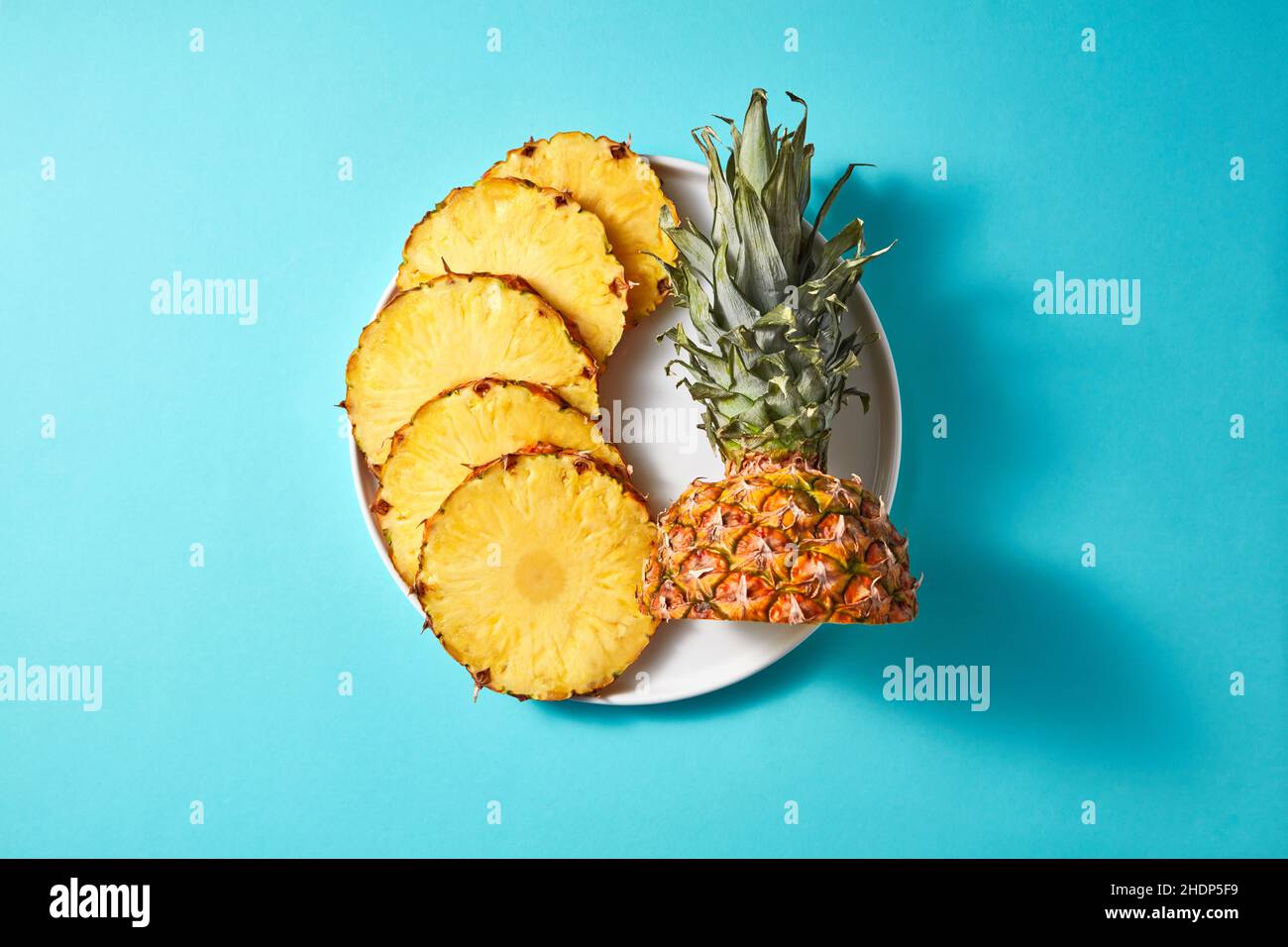 pineapple, pineapple slice, pineapples, pineapple slices Stock Photo ...
