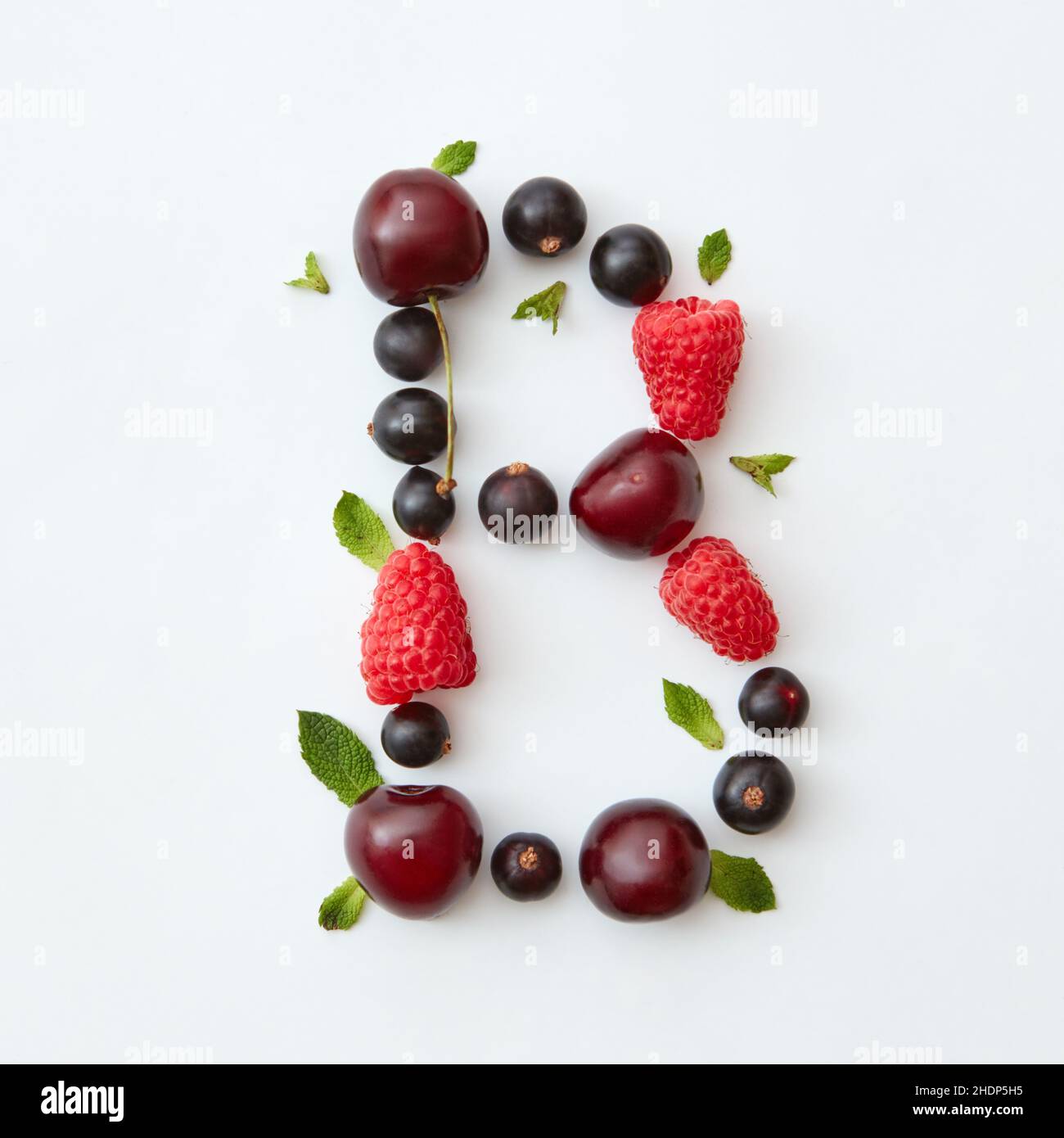 Food b letter hi-res stock photography and images - Alamy