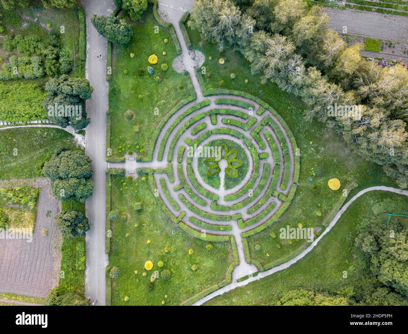 labyrinth, formal garden, maze, labyrinths, formal gardens, mazes Stock ...