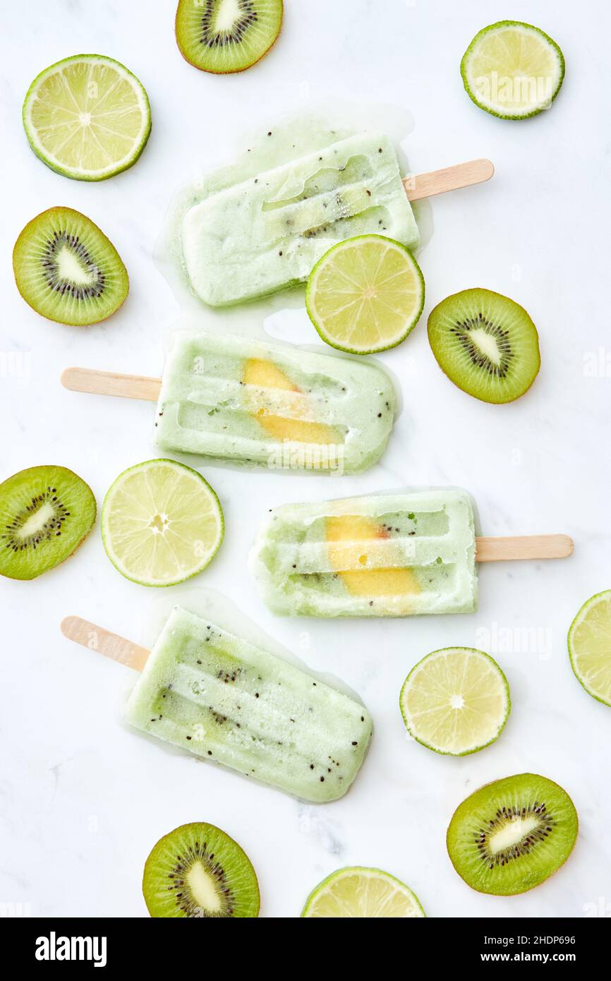 ice, fruity, flavored ice, ices, fruities, flavored ices Stock Photo ...