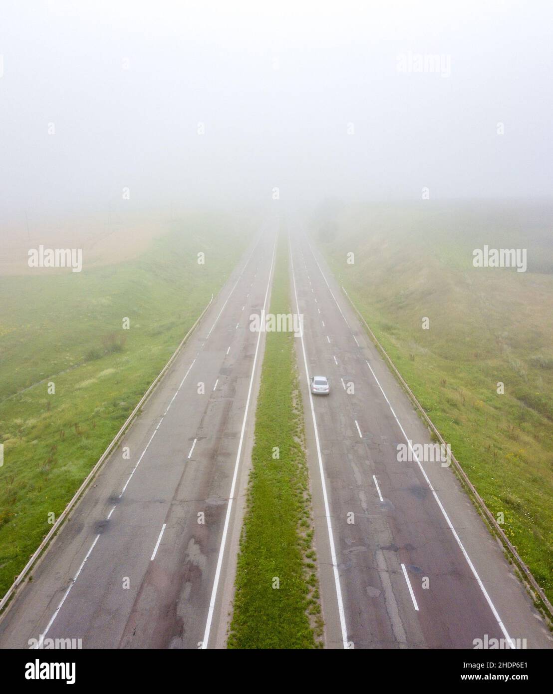 highway, fog, highways, motorway, motorways, fogs Stock Photo - Alamy