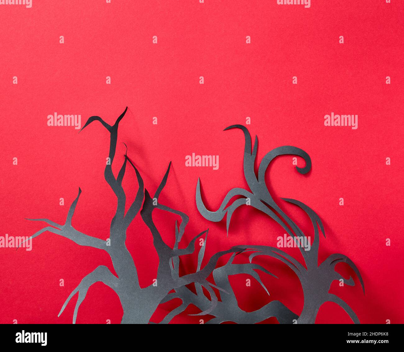 tree, craft, construction paper, trees, crafts Stock Photo - Alamy