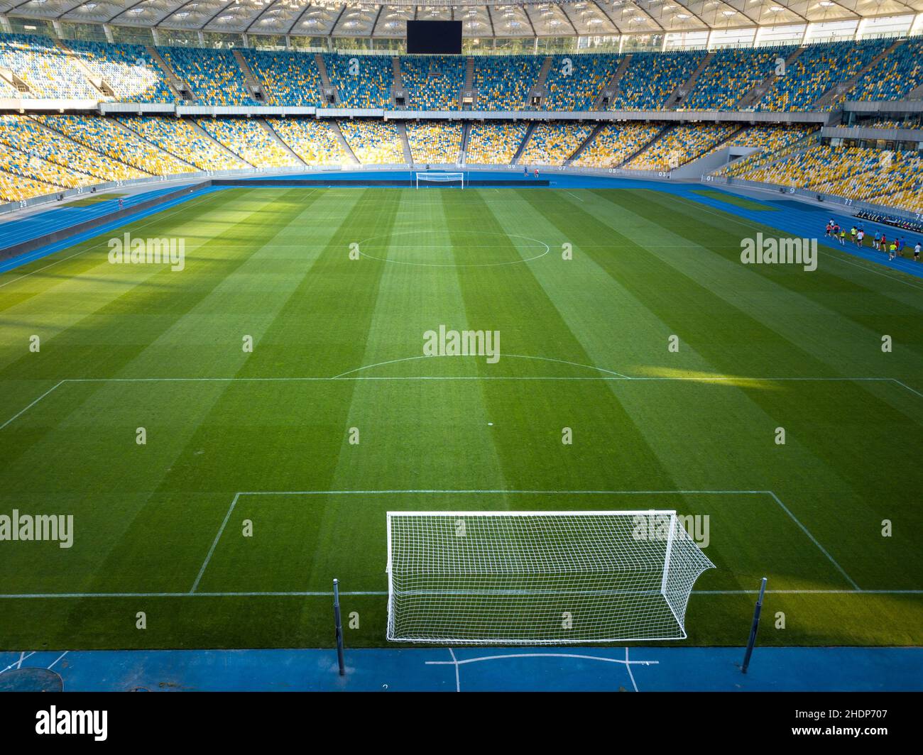 playing field, olimpiyskiy, olympic stadium in kiev, playing fields ...