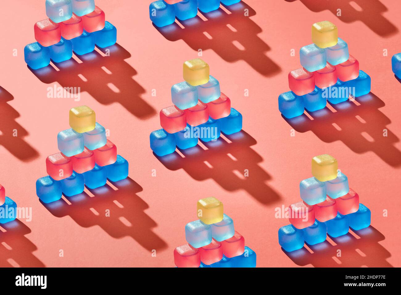 pattern, cube, pyramid shape, patterns, cubes, pyramid shapes Stock ...