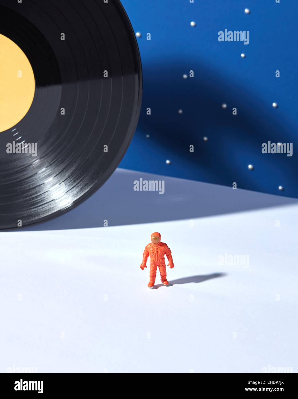 vinyl, space, astronaut, vinyls, spaces Stock Photo - Alamy