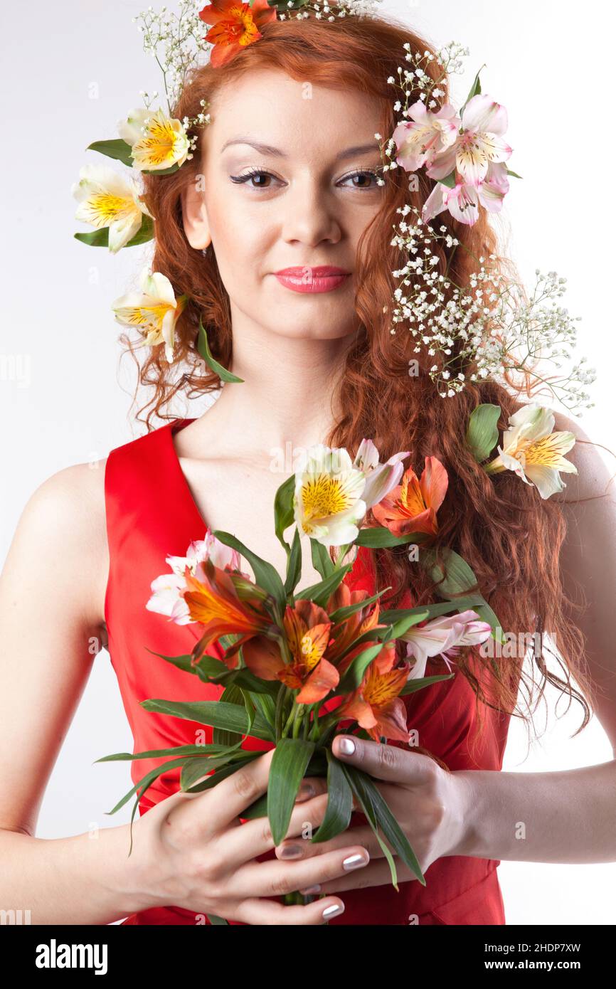 Floral portraits hi-res stock photography and images - Alamy