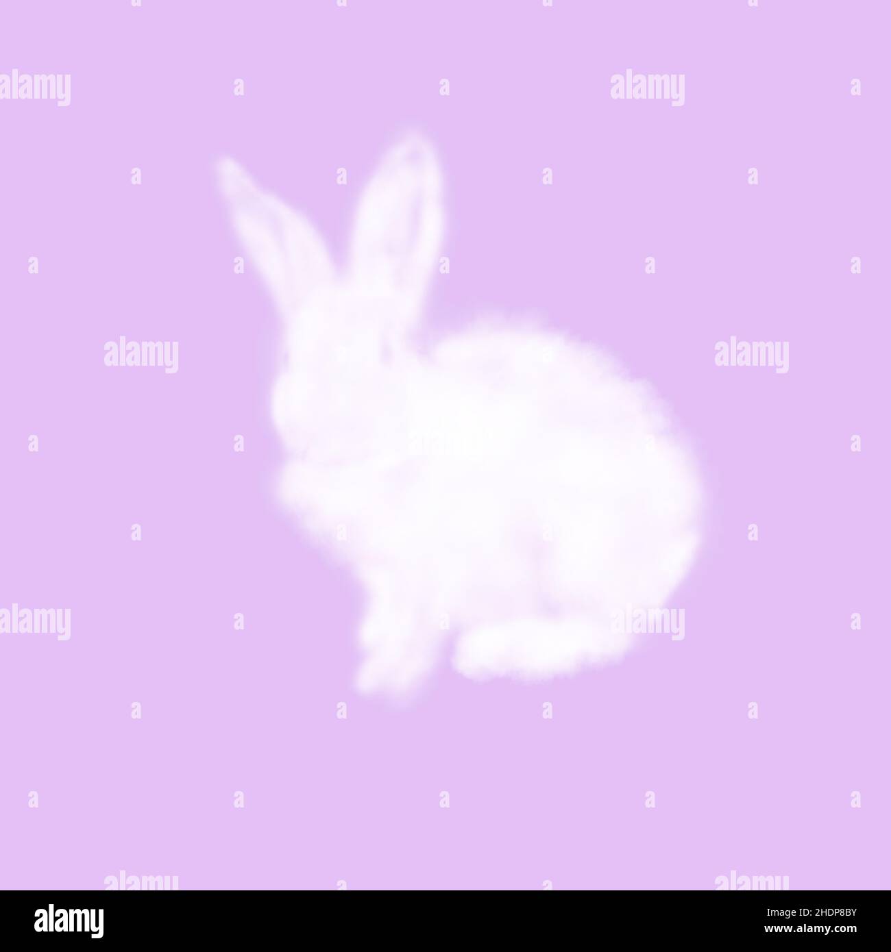 rabbit, smoke, illusion, hare, rabbits, smokes, illusions Stock Photo ...