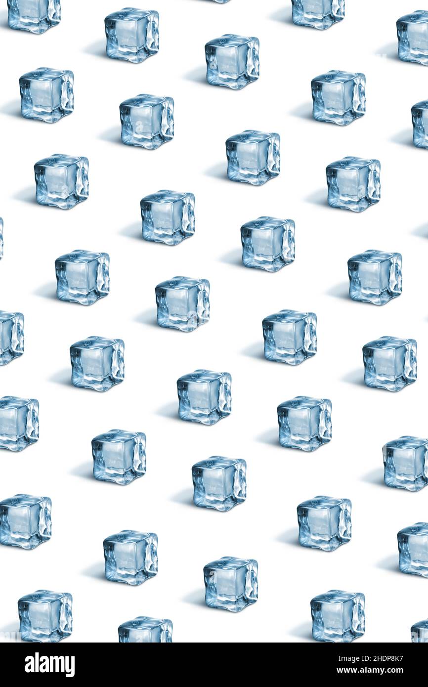Ice cubes collage hi-res stock photography and images - Alamy
