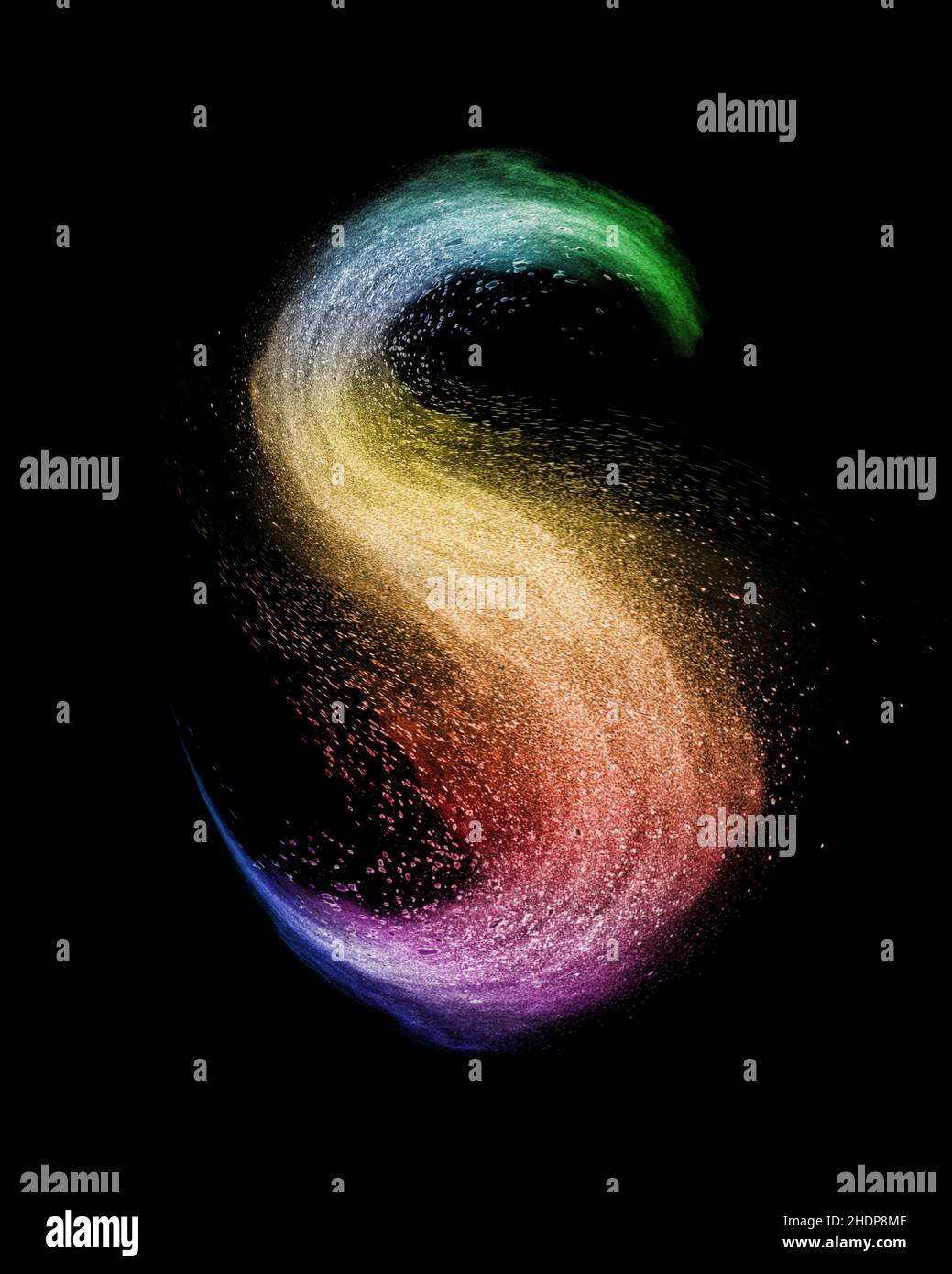 multi colored, letter s, colour explosion, multi coloreds Stock Photo ...