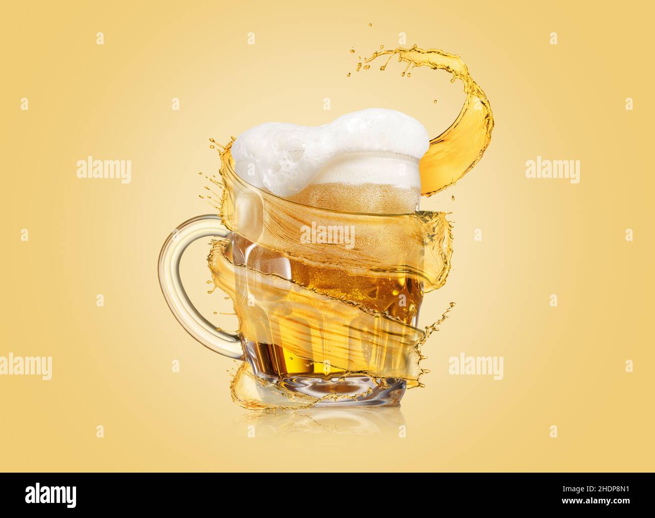 refreshment, beer, splash, refreshments, beers, spatter, splashes Stock ...