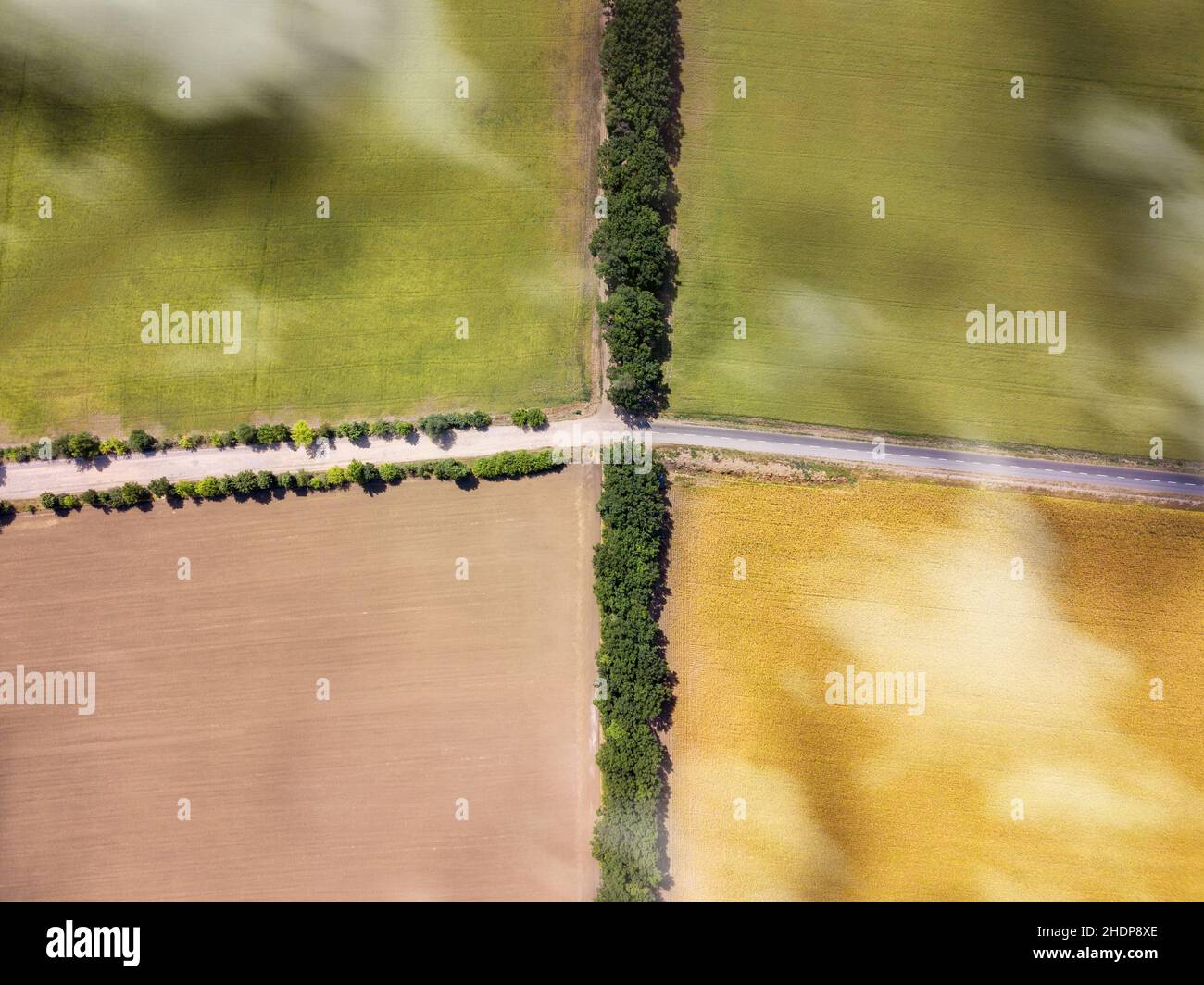 field, farmland, road, fields, farmlands, roads, street, streets Stock ...
