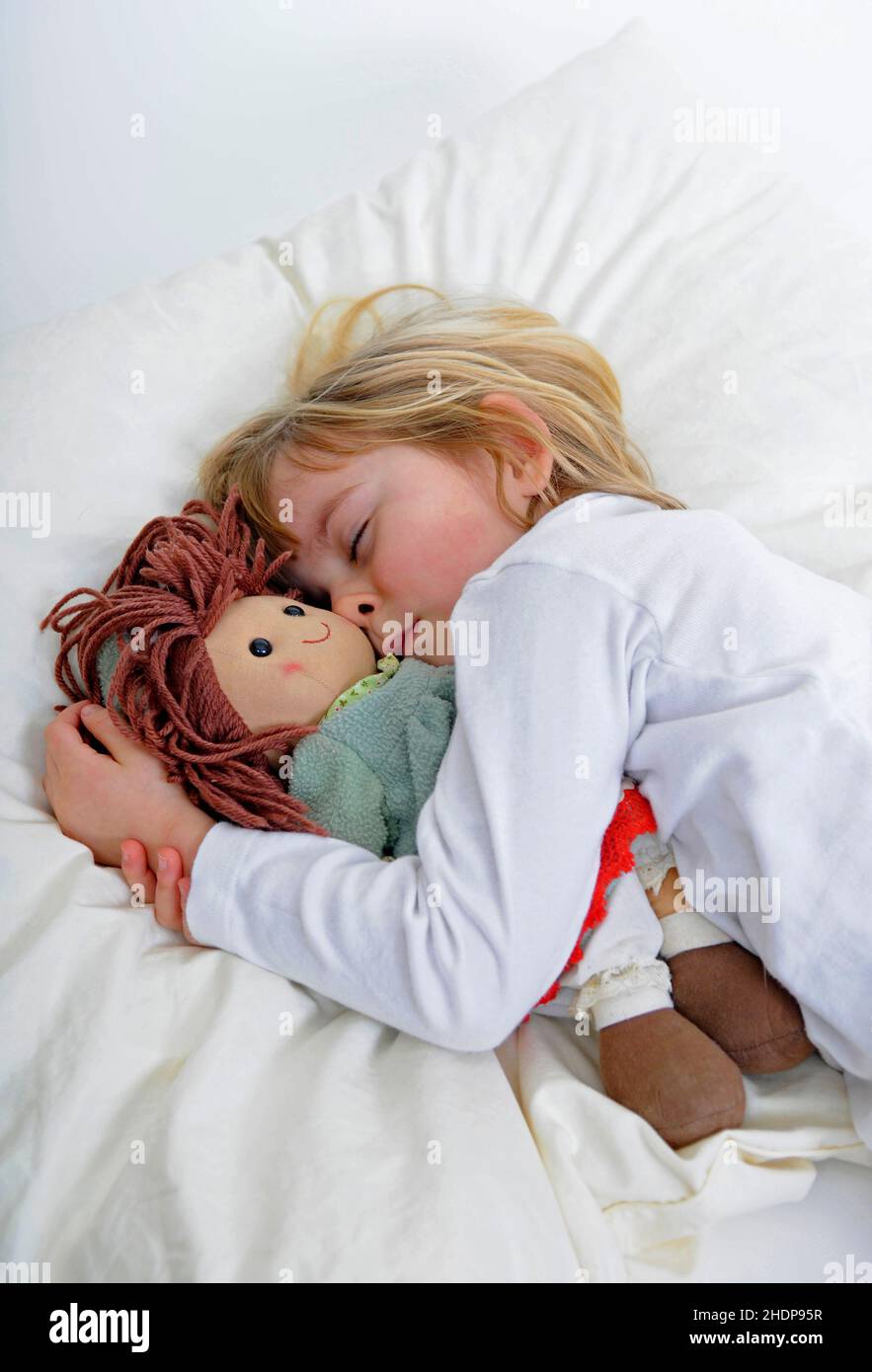 girl, sleeping, doll, girls, sleep, to be asleep, to sleep, dolls Stock ...