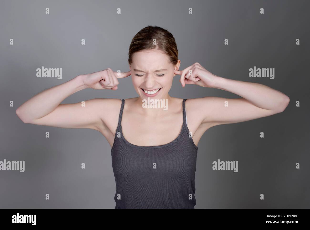 loud, volume, cover ears, louds, volumes Stock Photo - Alamy
